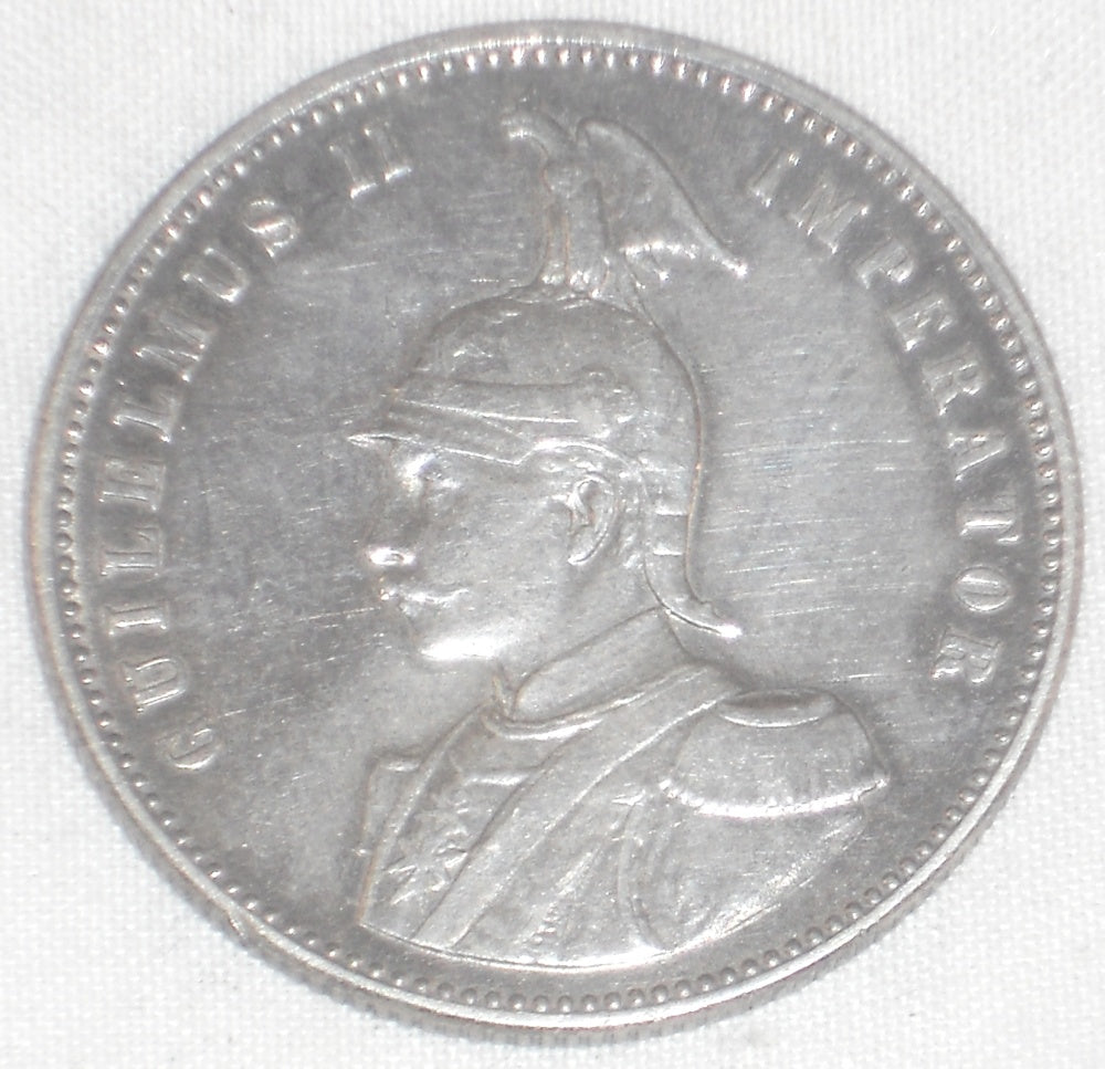 1907 Silver Coin German East Africa One Rupie/Rupee Lustrous Uncircula ...