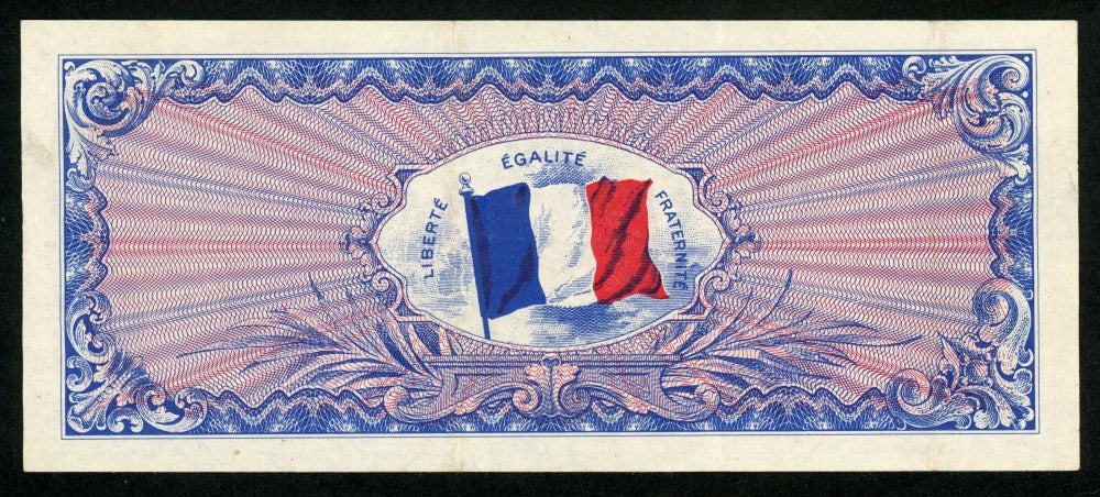 Nice 1944 France Allied Military Currency Banknotes 50 Francs P117a Ch ...
