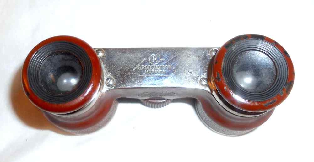 Antique G. Rodenstock Munchen Germany Opera Glasses or Binoculars Leat ...