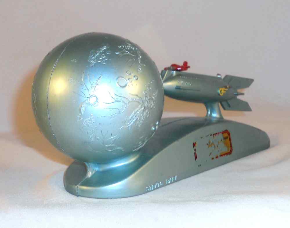 Vintage Midcentury Modern Duro Mechanical Penny Strato Bank Rocket to ...