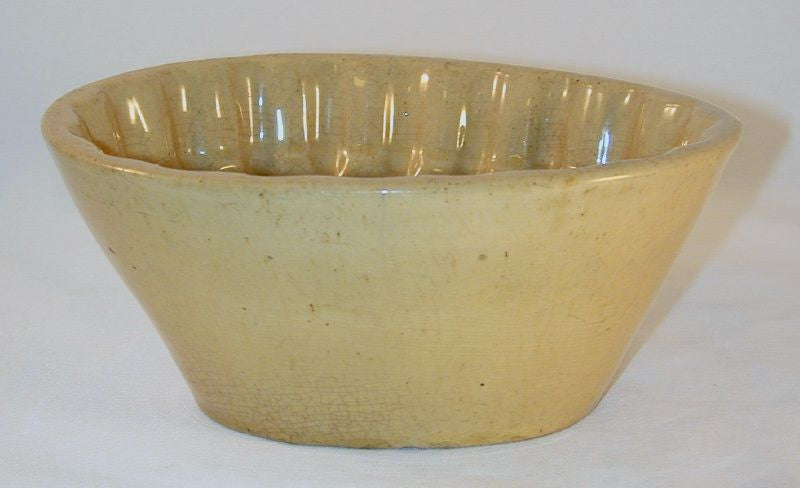 Antique Yelloware Yellow Ware Food Mold Beautiful Ear of Corn Design ...